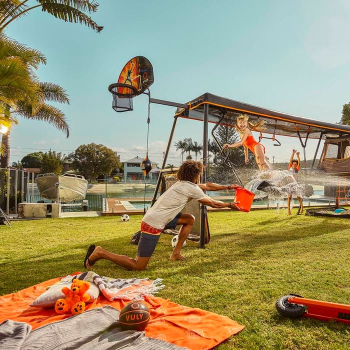 VULY 360 Pro Max Medium 2 Bay Swing Set - Bunnings Australia