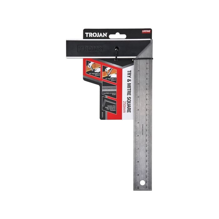 Trojan 250mm Try & Mitre Square - Bunnings Australia