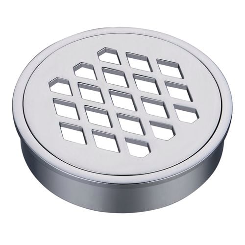 Kinetic 100mm Round Diamond Pattern Floor Grate - Bunnings Australia