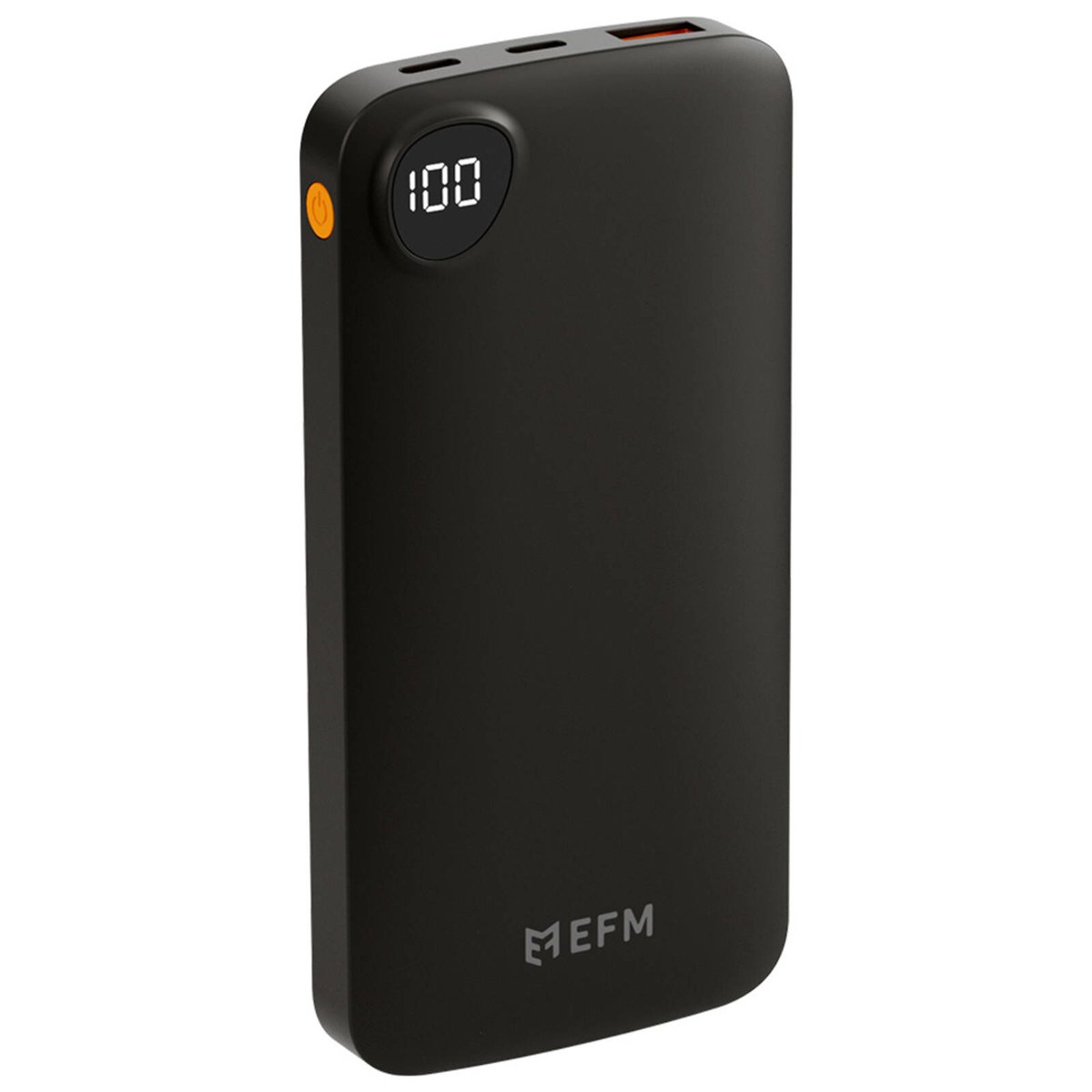 EFM Essential 10000mAh Power Bank Digital Display Universal - Black - Bunnings Australia