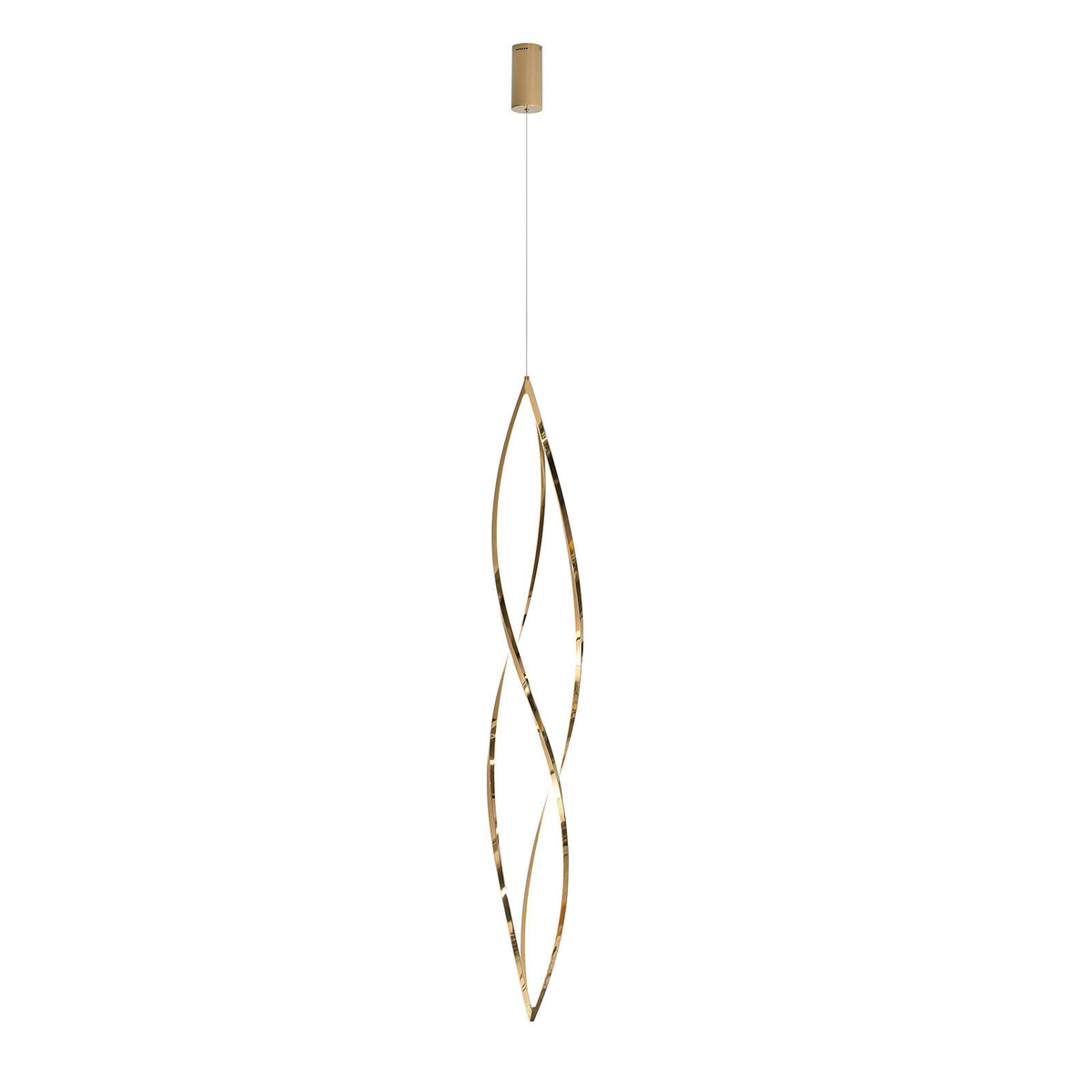 Vencha Spear 50w LED Pendant Light - Gold (3000K) - Bunnings Australia