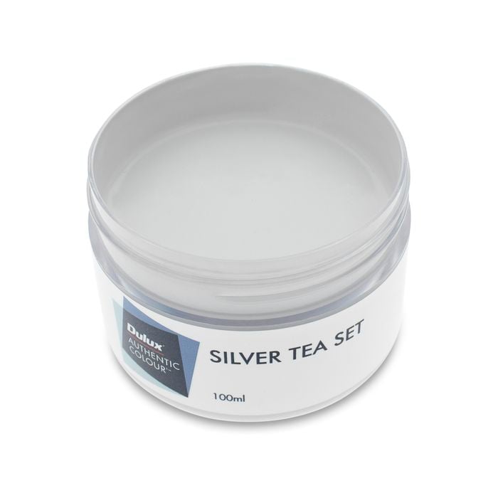 Dulux 100ml Silver Tea Set Sample Pot - Bunnings Australia