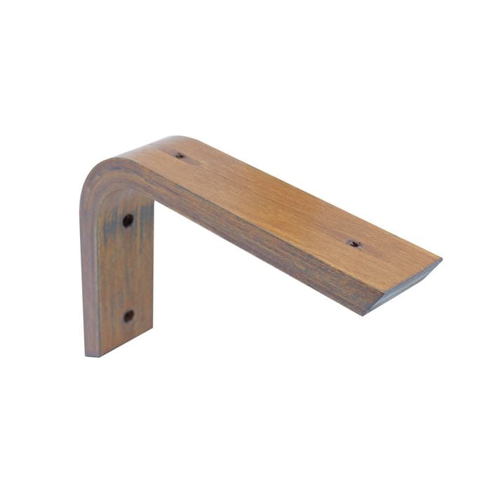Carinya 190 x 140mm Rustic Timber Angle Bracket - Bunnings Australia