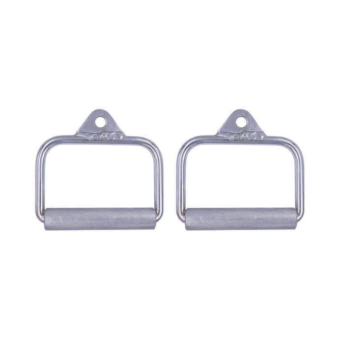 Pair of Steel Stirrup D Handles Cable Attachment - Bunnings Australia