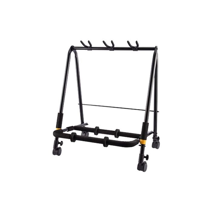Hercules GS523B Plus Guitar Rack w/ Caster Wheels - Bunnings Australia