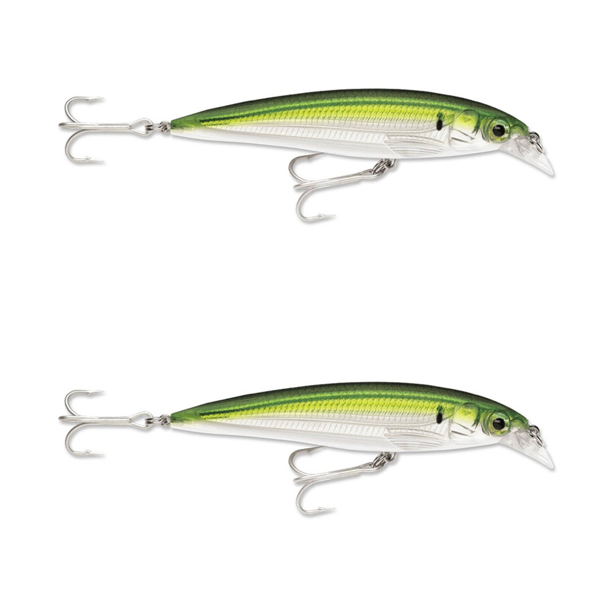 2x Rapala 12cm Saltwater X Rap Jerkbait Fishing Lures - Pilchard ...