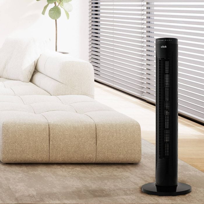 Click 81cm Tower Fan With Remote - Bunnings New Zealand