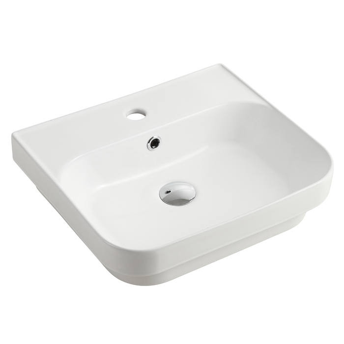 Everhard Nugleam 1TH Rectangle Inset Basin - Bunnings Australia