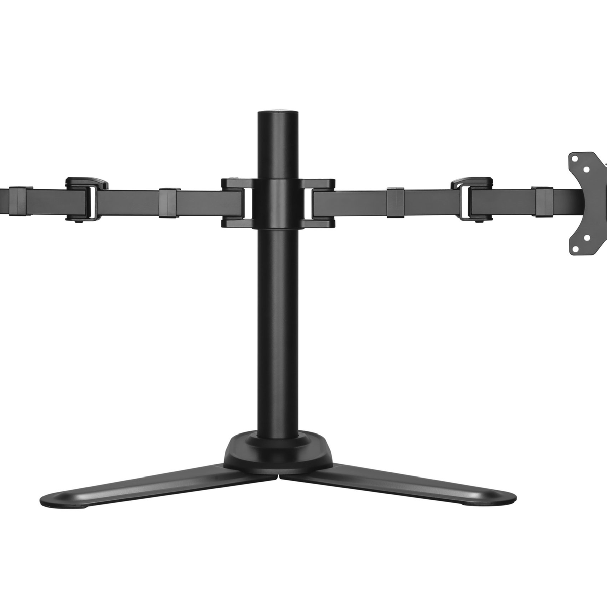 Brateck Affordable Steel Articulating Dual Monitor Stand - Black ...