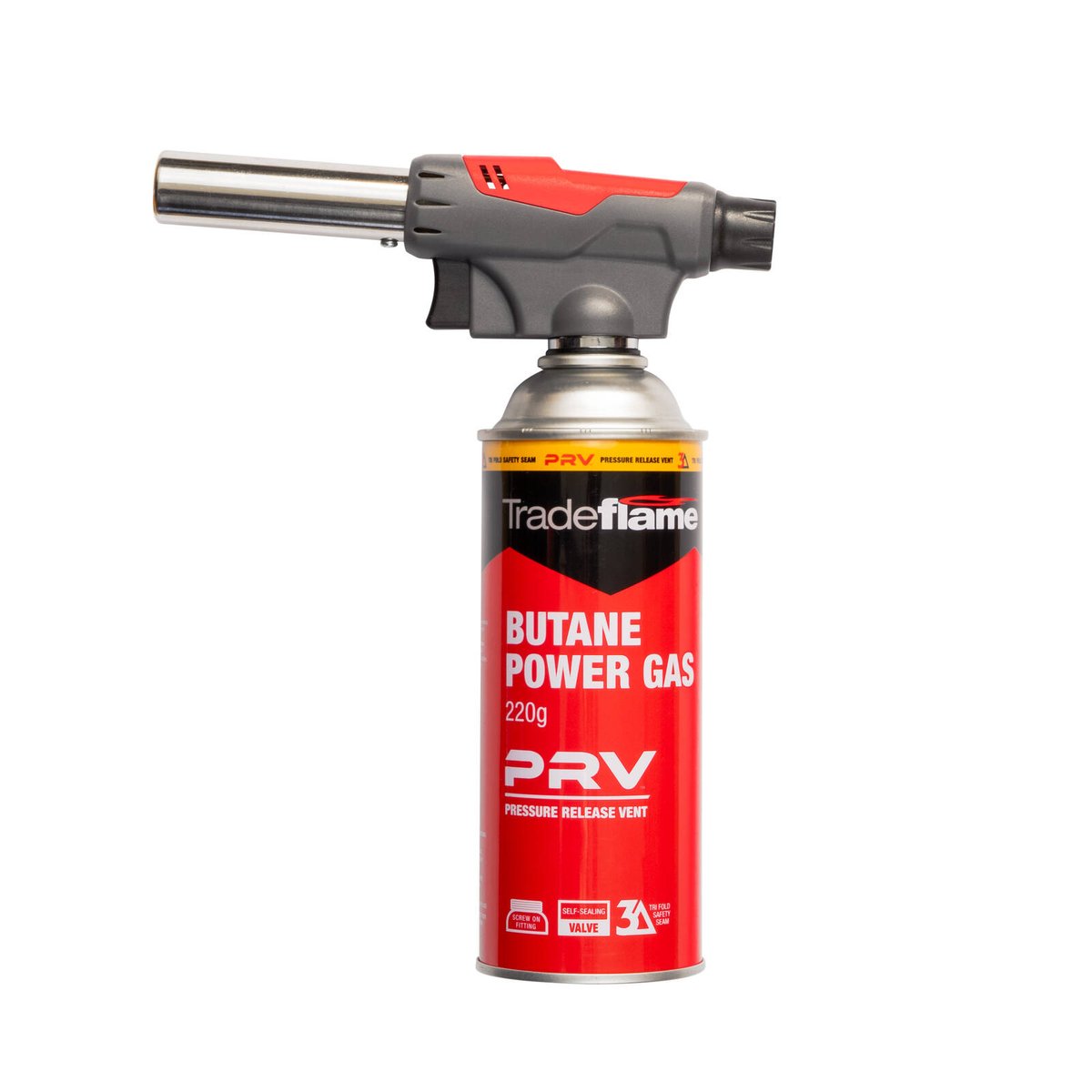 Tradeflame Blow Torch Kit incl Screw on Butane Gas - Bunnings Australia