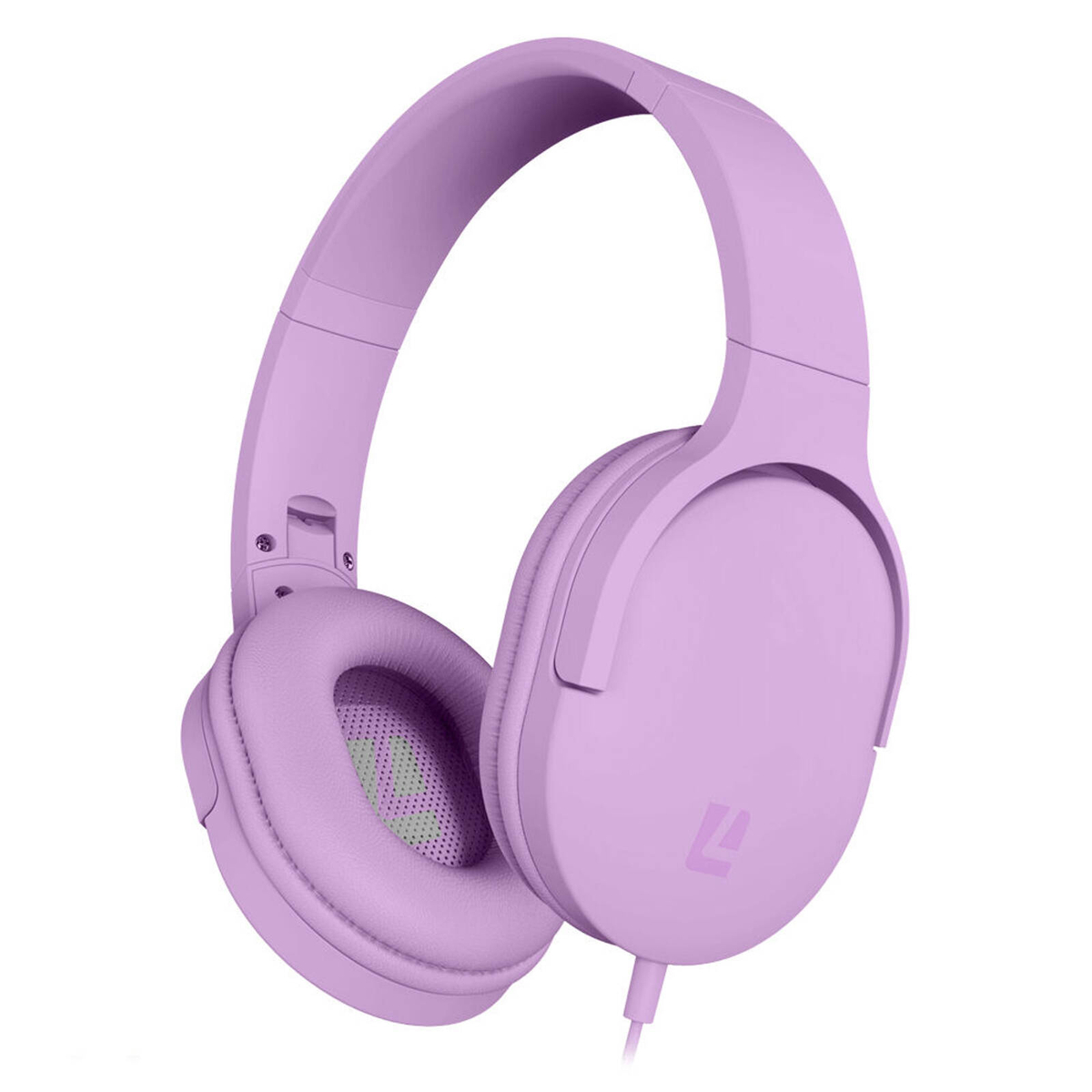Liquid Ears All Day 3.5mm Wired Over-Ear Foldable Headphone Lavender ...
