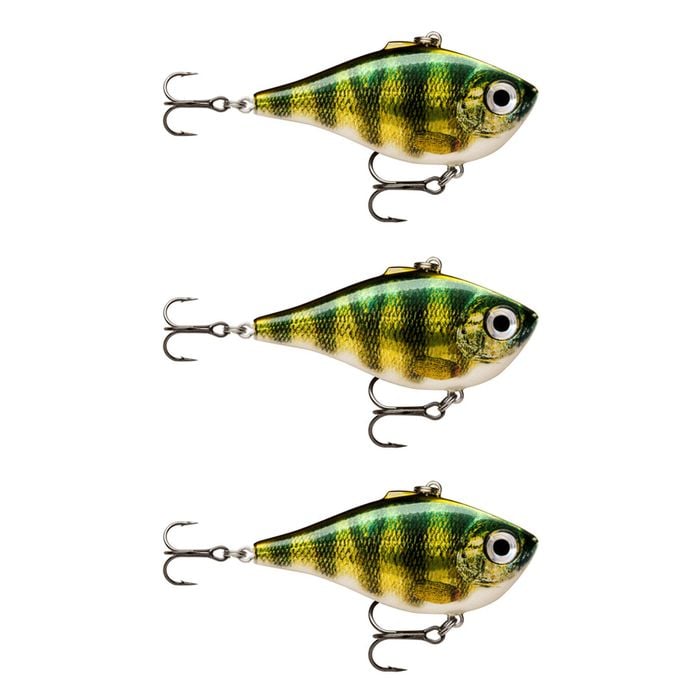 3x Rapala 5cm Rippin' Rap Lipless Sinking Vibe Fishing Lures - Live ...