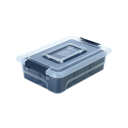 Ezy Storage Sort It 1.5L Storage Container With 4 Shallow Cups - 1.5L ...