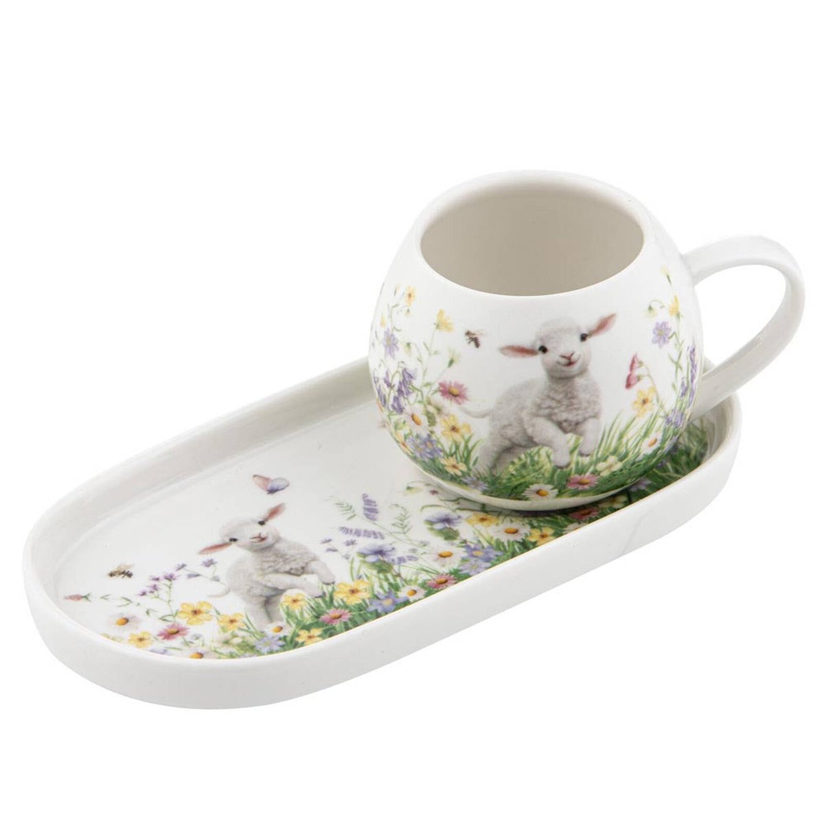 Ashdene Sweet Meadows Mini Hug Mug & Plate Set - Bunnings Australia