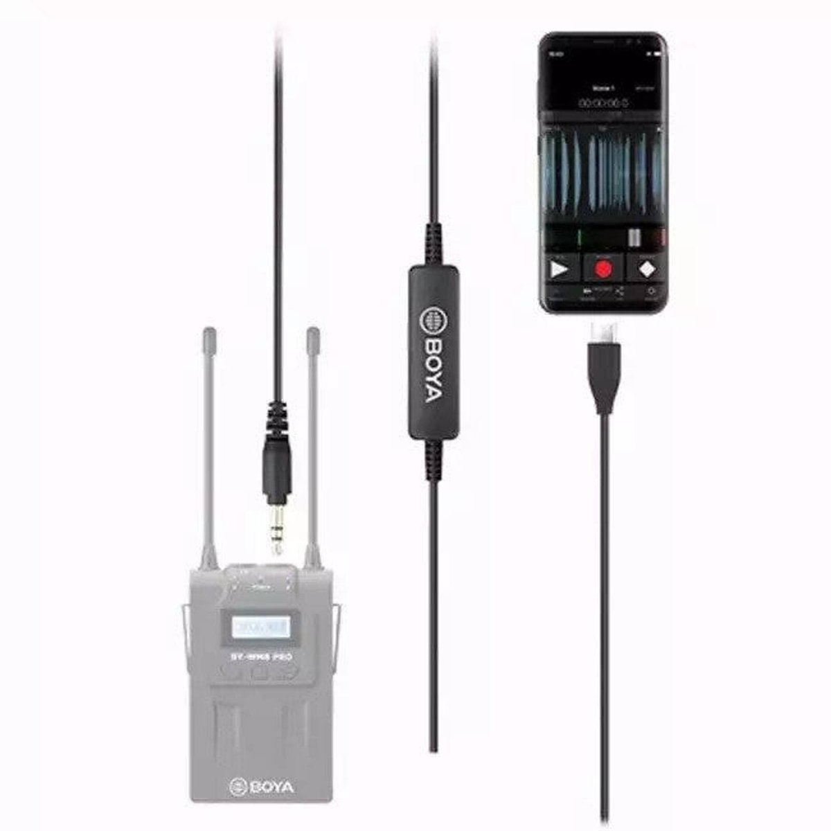 BOYA 35C-USB C 3.5mm to USB Type-C Connector Audio Cable - Bunnings ...