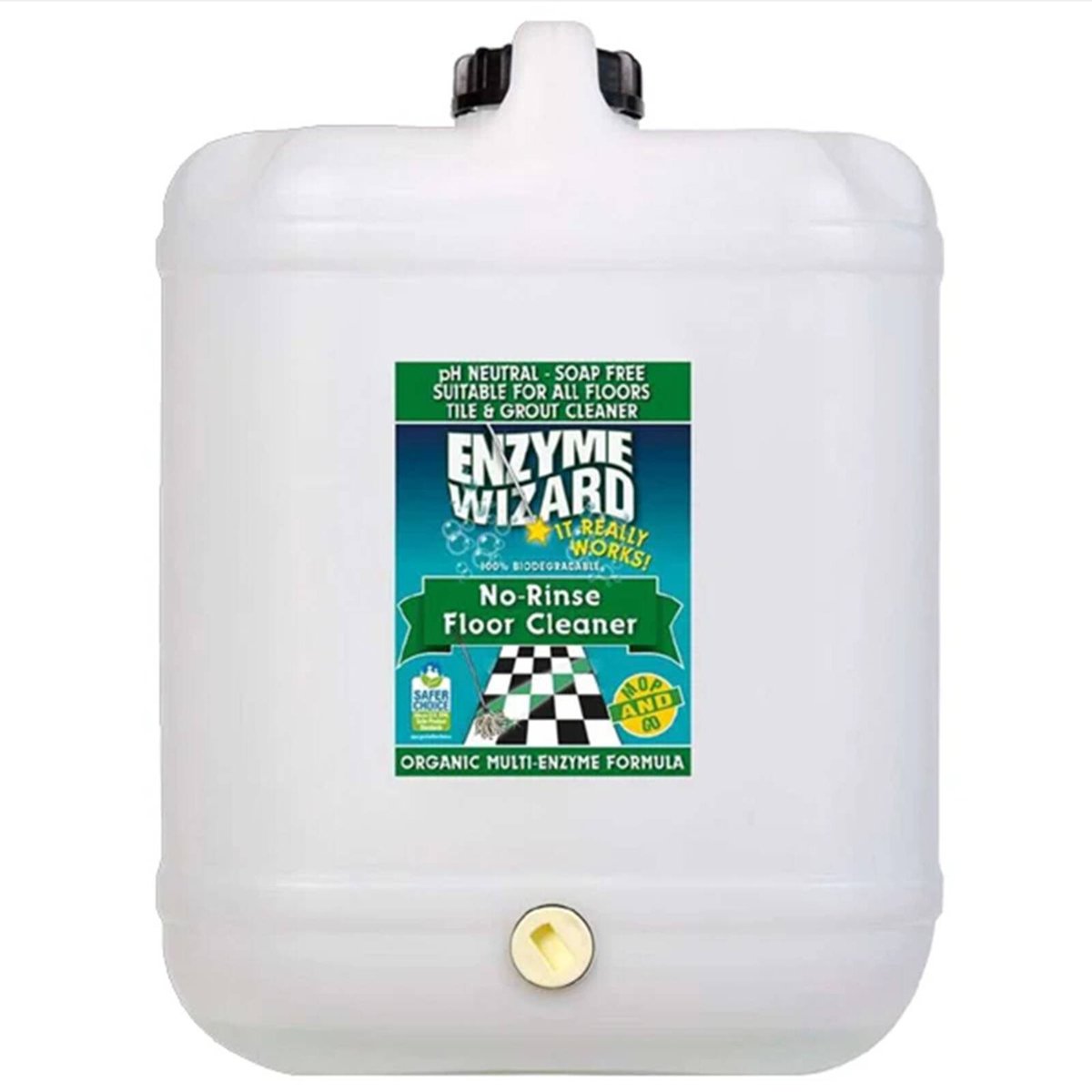 Enzyme Wizard No Rinse Floor Cleaner Spray Refill 10L - Bunnings Australia
