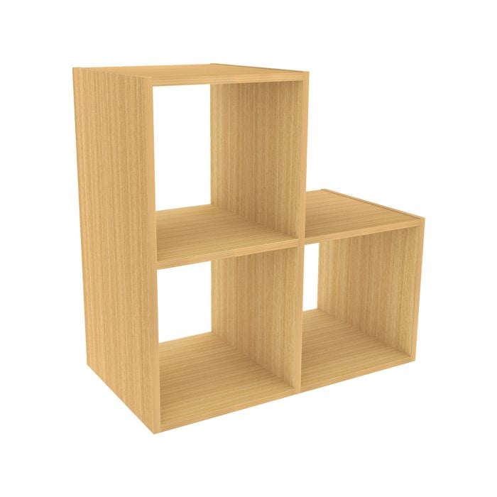 Lugna 720 x 720 x 390mm Sand 1-2 Step Cube Unit - Bunnings Australia