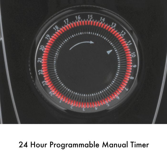 Arlec 1500W 7 Fin Oil Heater With 24 Hour Timer - Bunnings New Zealand