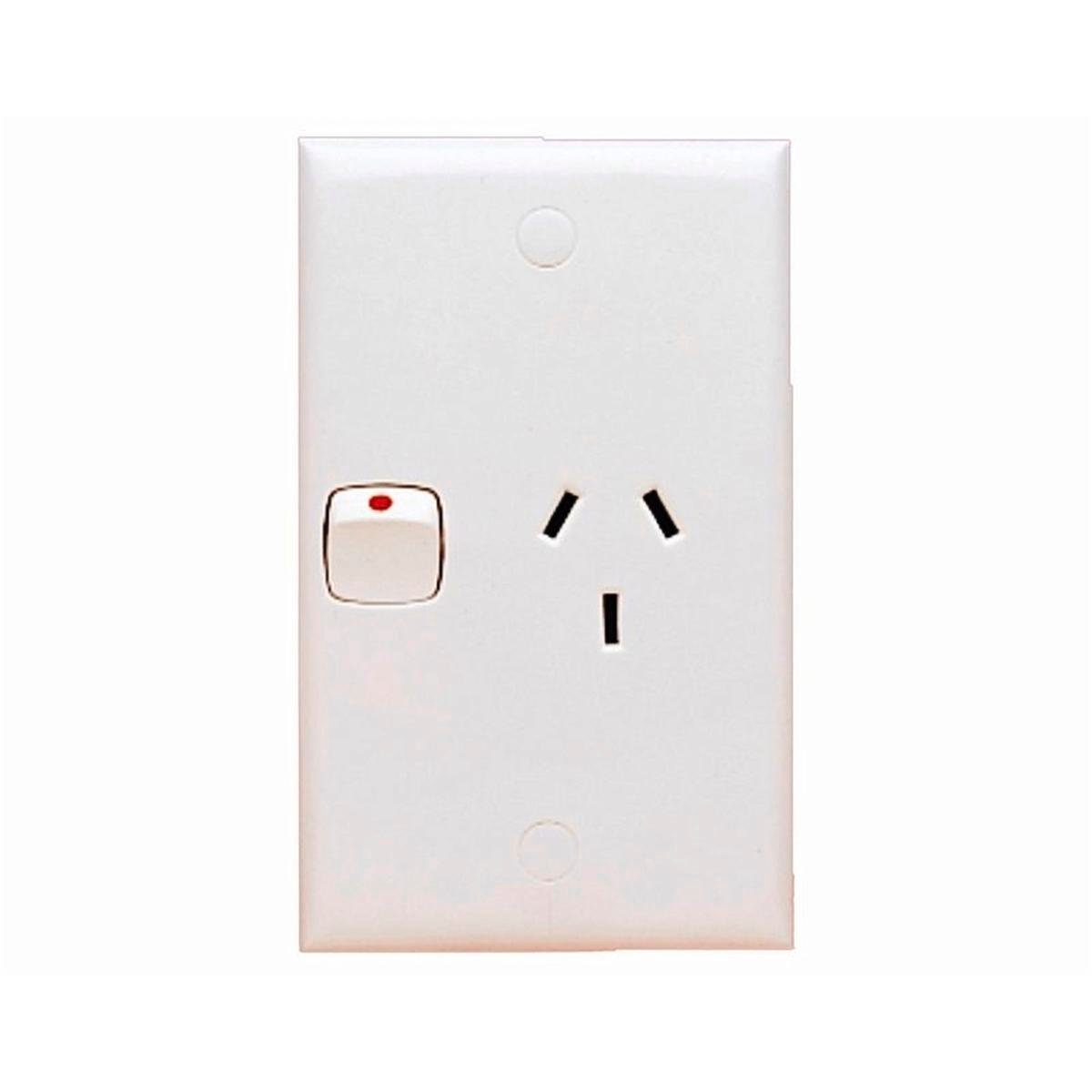 HPM 10A Vertical Single Powerpoint - Bunnings Australia