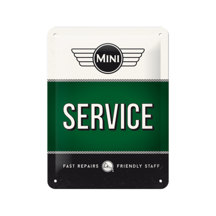 Nostalgic-Art Small Sign Mini - Service Green - Bunnings Australia