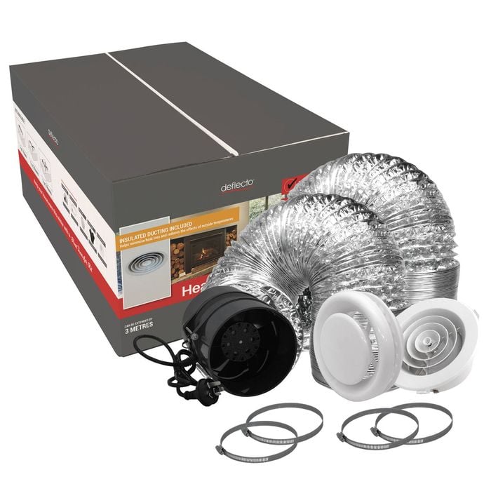 Deflecto Heat Transfer Kit - 1 to 1 Room - Bunnings Australia