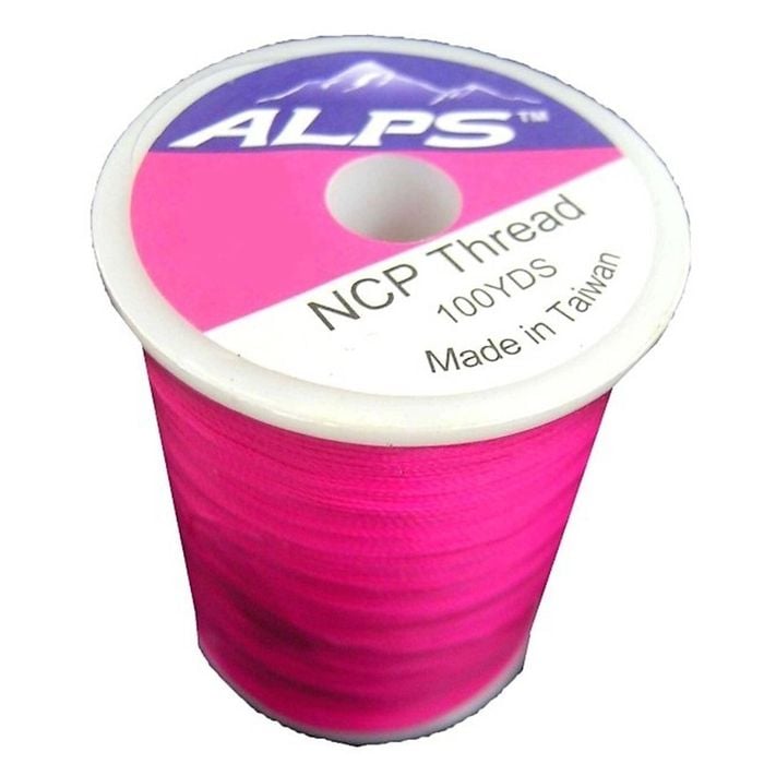 Alps 100yds of Deep Pink Rod Wrapping Thread - Size A (0.15mm) Rod ...