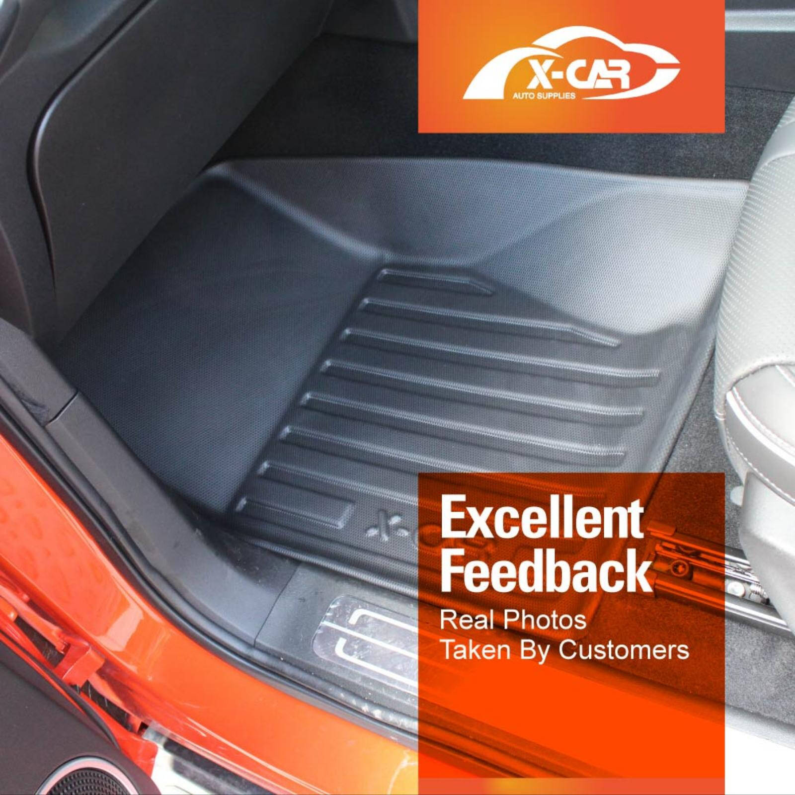 Car Floor Boot Liner Back Seats Protector Kick Mats Cover for GWM Tank 300 2023 2024 Trunk Cargo Bunnings Australia