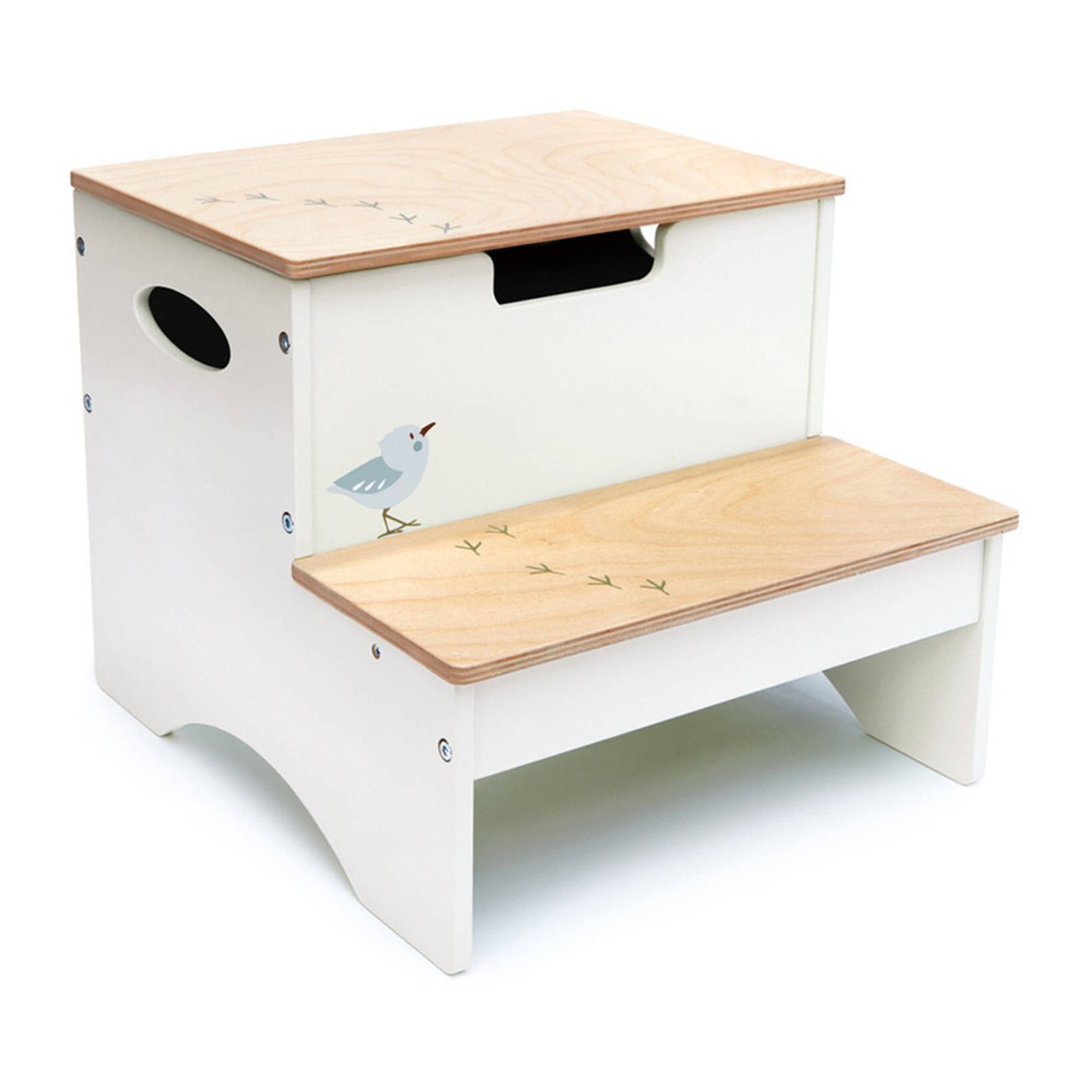 Tender Leaf Toys Forest Wooden Steps w/ Storage Compartment 3y ...