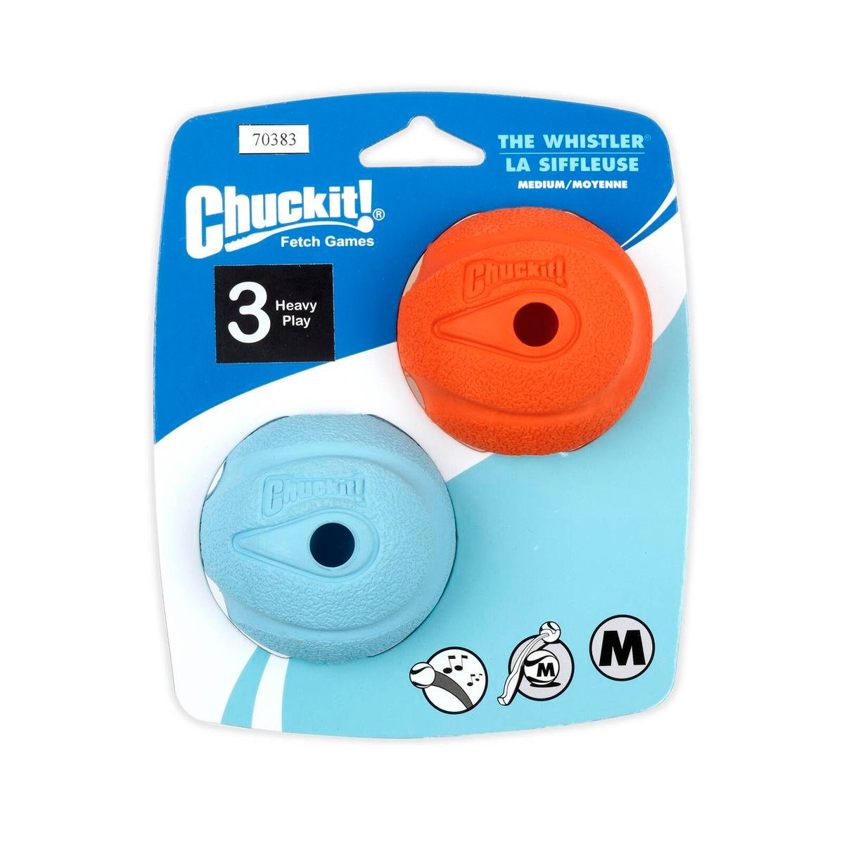 ChuckIt! Medium Whistler Ball - 2 Pack - Bunnings Australia