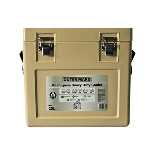 Outermark 25L Beige Cooler Ice Box - Bunnings Australia