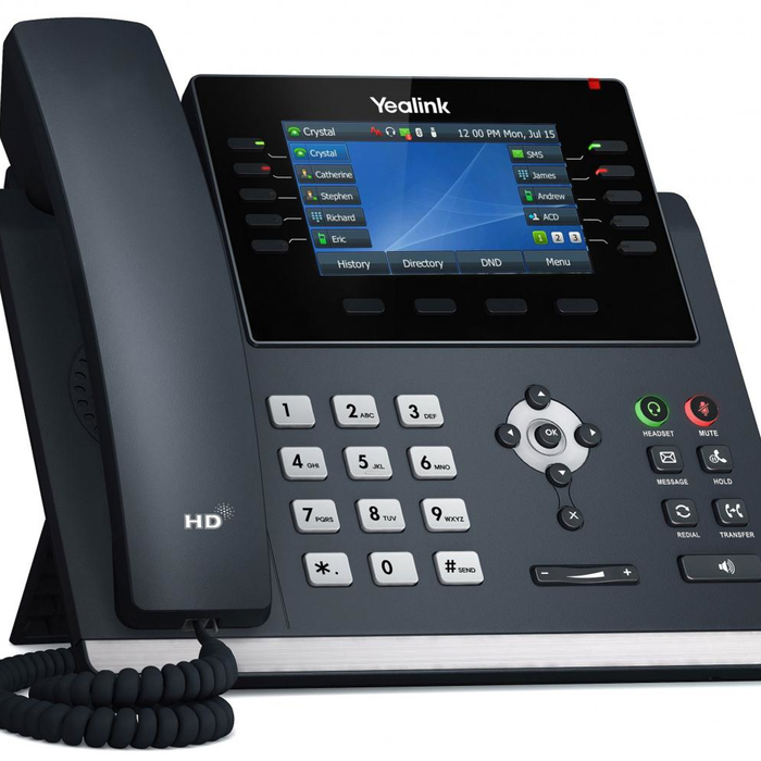 Yealink T46U 16 Line IP phone - Grey - Bunnings Australia