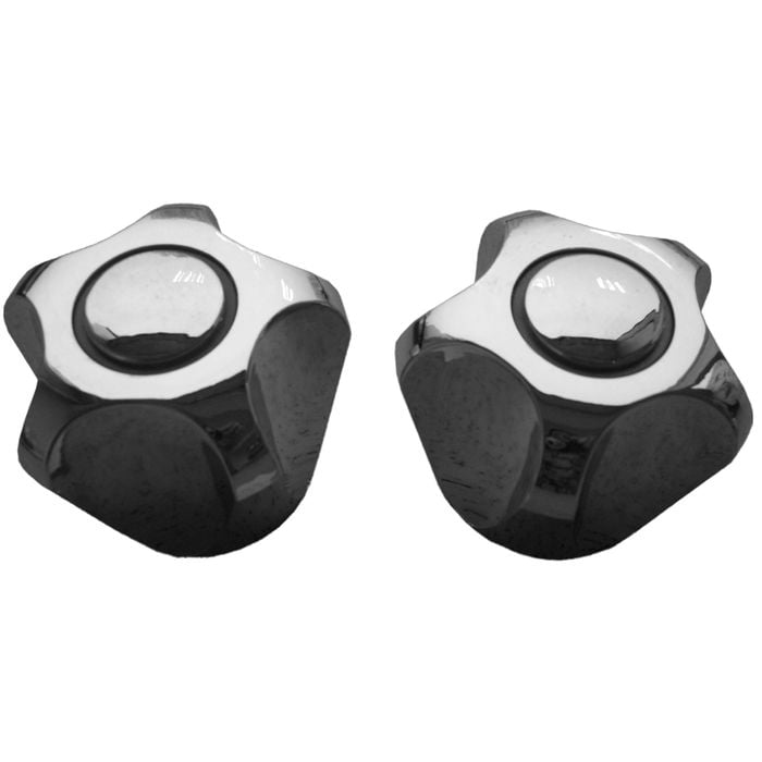 Shaw & Mason Chrome Universal Multi Fit Tap Handles - Pair - Bunnings ...