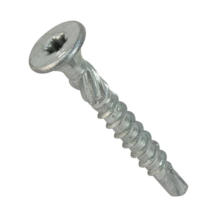 ZENITH 14G - 8 x 50mm Class 3 Galvanised Bugle Batten Screws - 500 Pack ...
