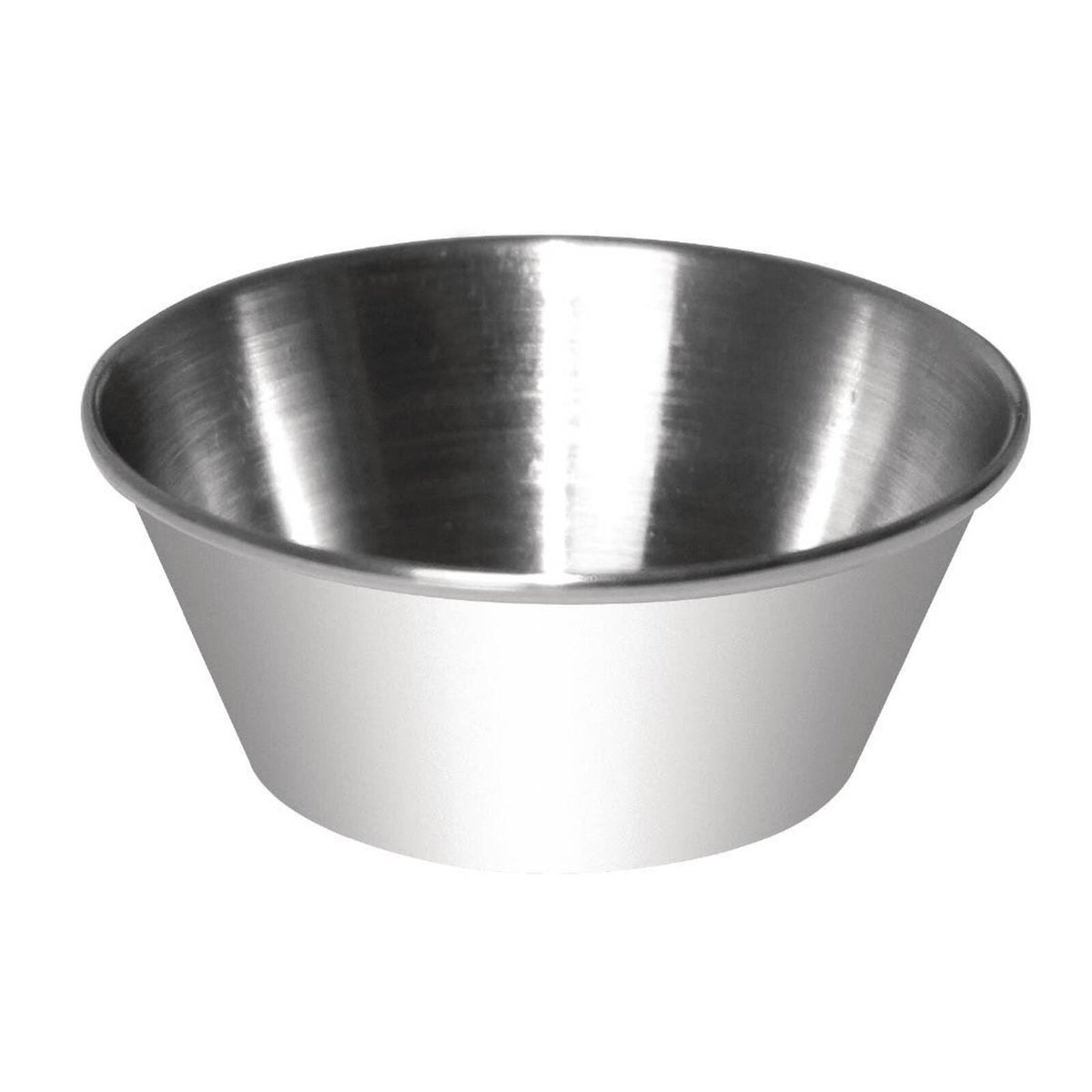 Olympia Sauce Cups Stainless Steel Portion Control Condiment Cups 45ml ...