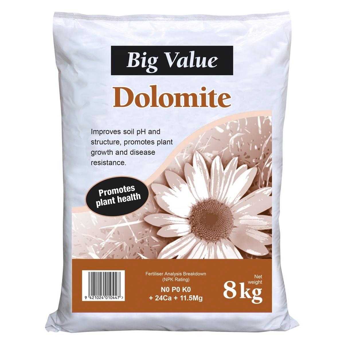 Big Value 8kg Dolomite Lime - Bunnings New Zealand
