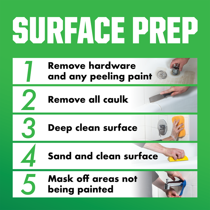 Rust-Oleum 13.3ml White Tub And Tile Touch Up Kit - Bunnings Australia