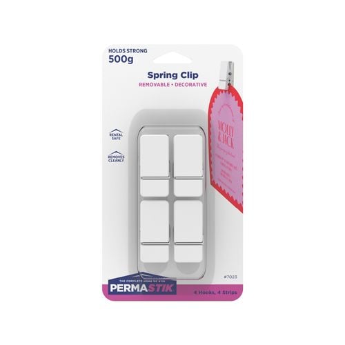 Permastik Spring Clips - 4 Pack - Bunnings Australia