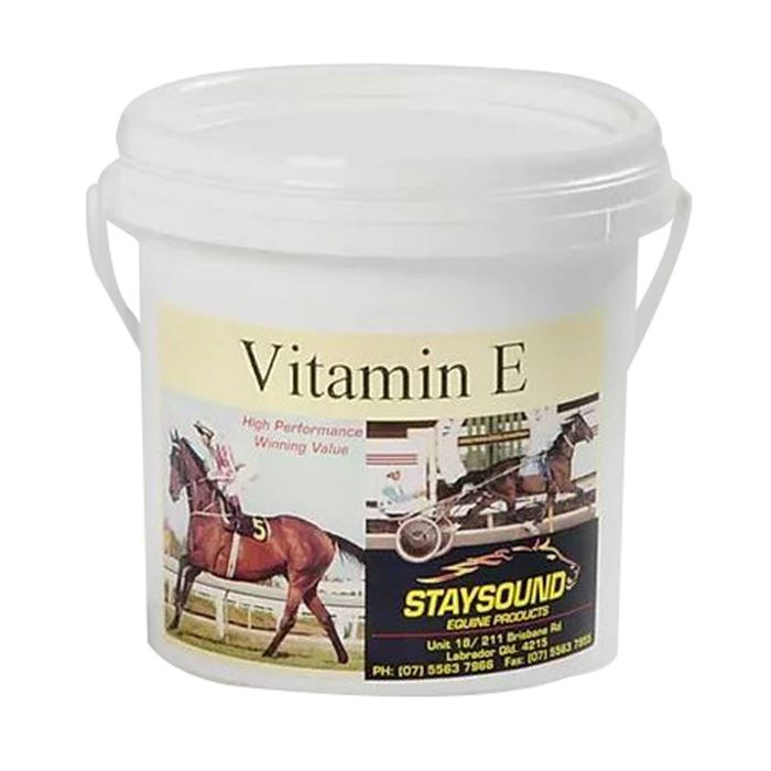 Staysound Vitamin E Powder Horse Vitamin Supplement 3kg - Bunnings ...