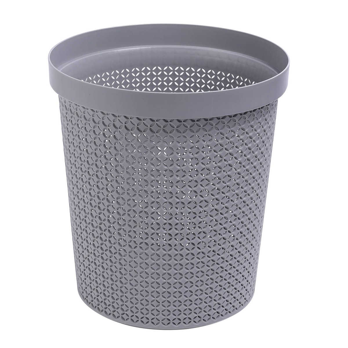 Ezy Storage 13L Grey Mode 2.0 Round Waste Bin - Bunnings Australia