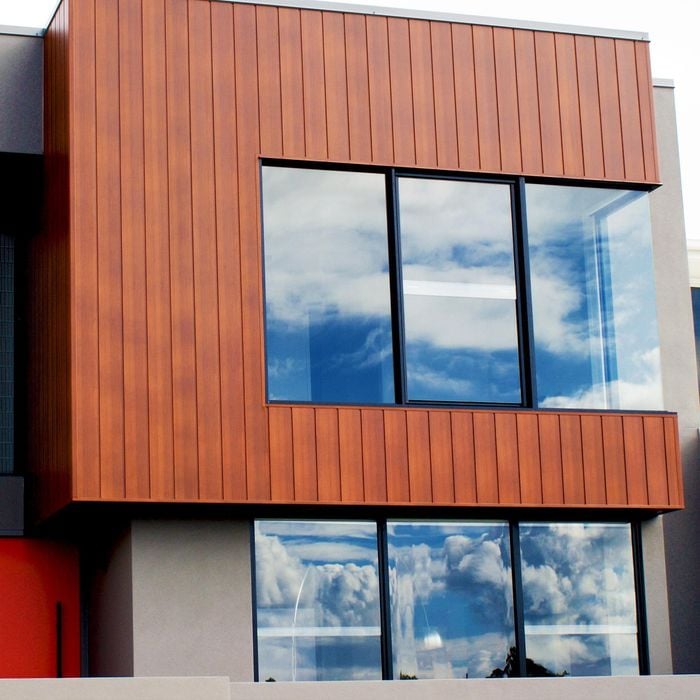 DECO 135 x 15mm 6.5m Surf Mist DecoClad Aluminium Narrowline Cladding ...