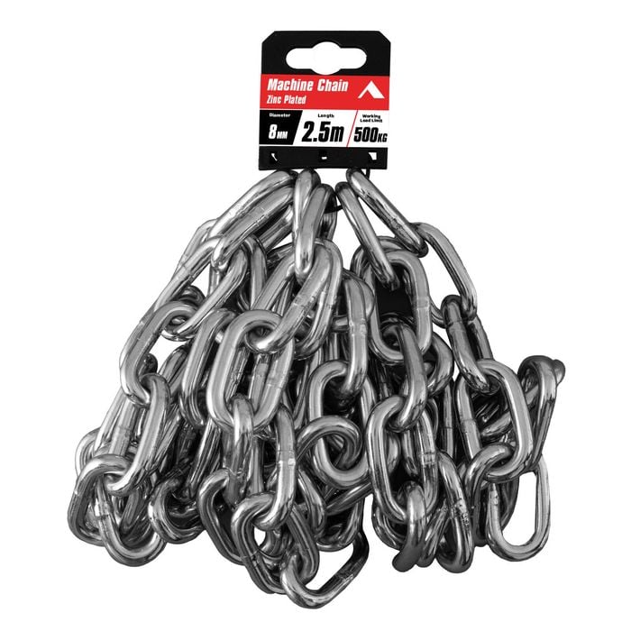 Pinnacle 8mm x 2.5m Zinc Plated Machine Chain - Bunnings Australia