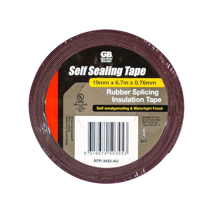 Gardner Bender 19mm x 7m Rubber Splicing Insulation Tape - Bunnings ...