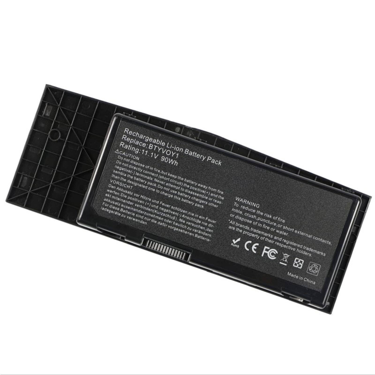 Battery for Dell Alienware M17X R3,M17X R3-3D,M17X R4,318-0397,7XC9N ...