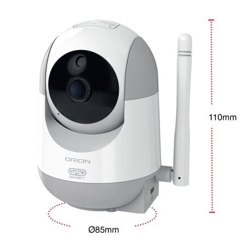 Orion Grid Connect Smart 1080p HD White Pan and Tilt Security Camera ...