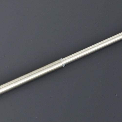 Windoware 1750 - 3050mm 19/22mm Satin Stadium Adjustable Metal Curtain ...