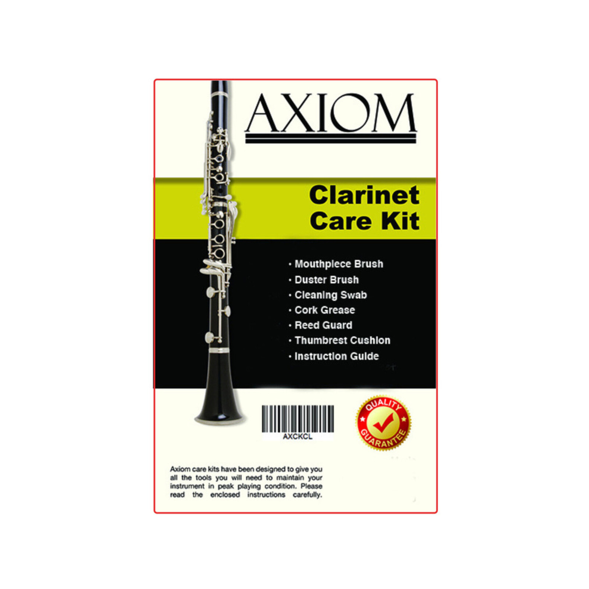 Axiom Clarinet Cleaning Kit - Bunnings Australia