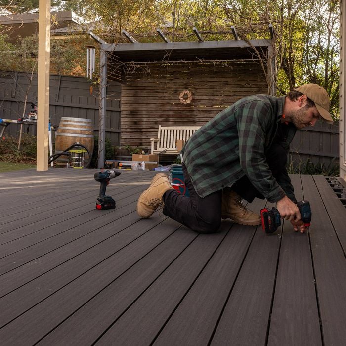 Ekodeck 137 x 23mm 5.4m Moonlight / Nightfall Essentials Composite ...