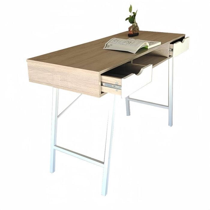 YES4HOMES Computer Desk, Sturdy Home Office Gaming Desk for Laptop ...