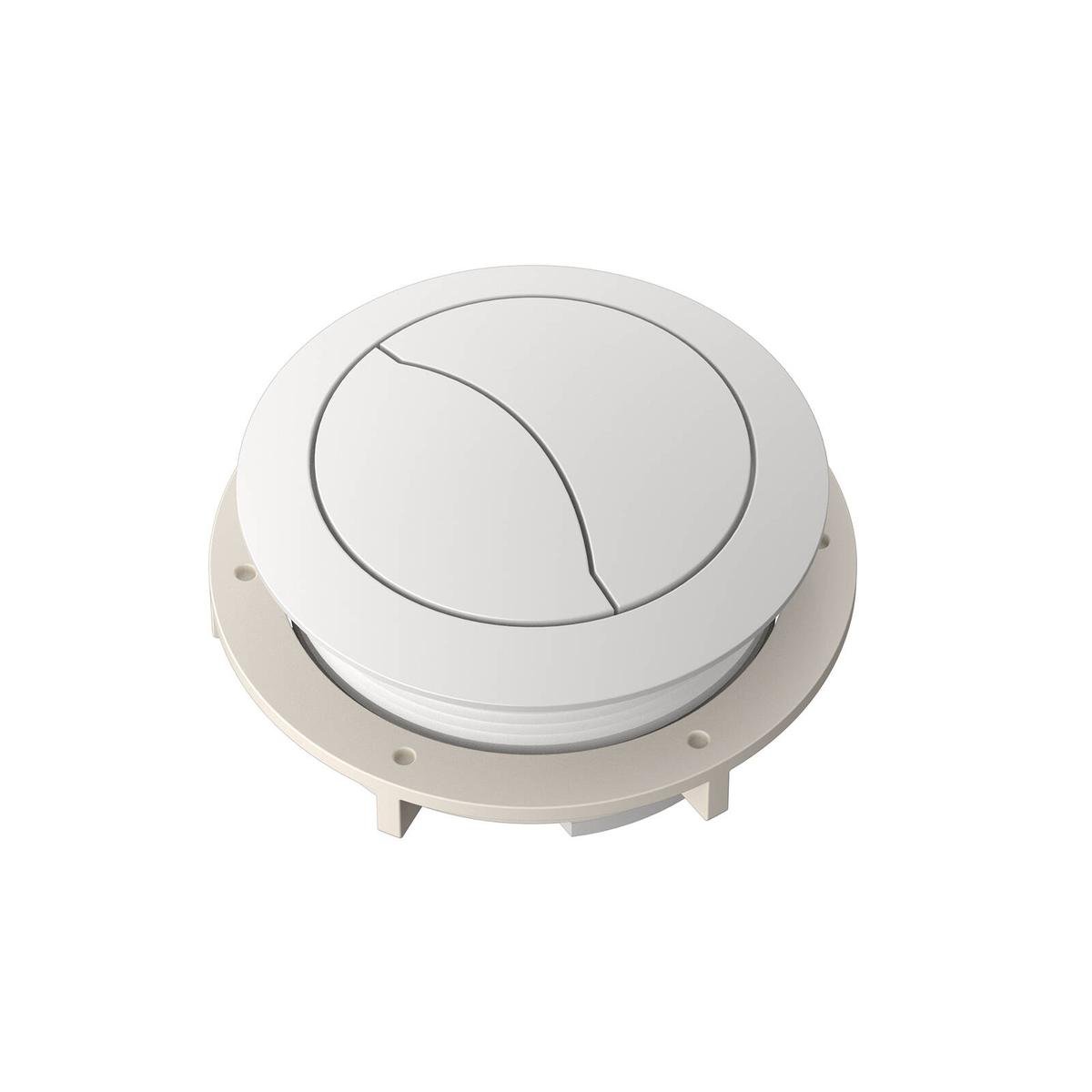 CLARK White Toilet Cistern Flush Button - Bunnings Australia CLARK White Toilet Cistern Flush Button - Bunnings Australia