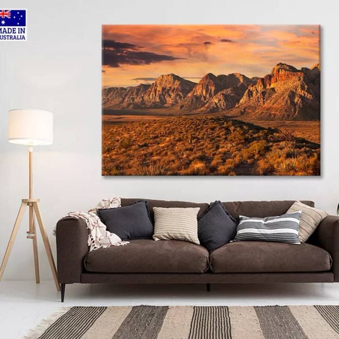 Cliffs of Rock with a Sky Print 100% Australian Made 75 x 50cm ...